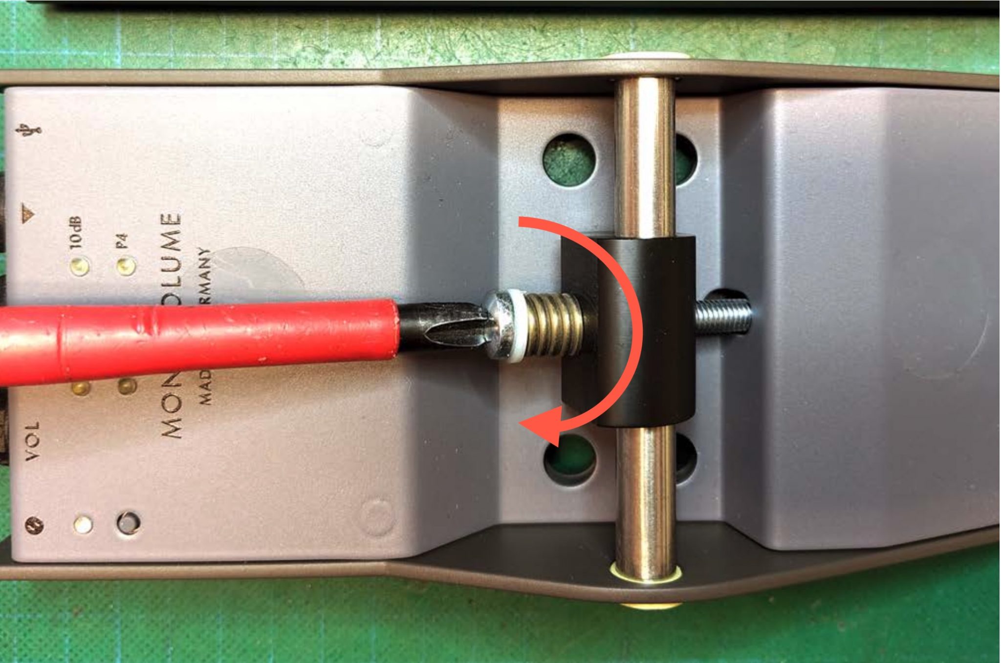 STEP 7: Insert tension screw – LEHLE Support